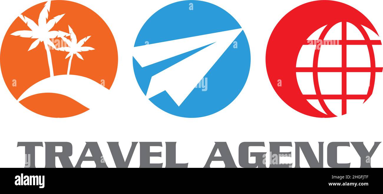 Travel company logo design vector template Stock Vector Image & Art - Alamy