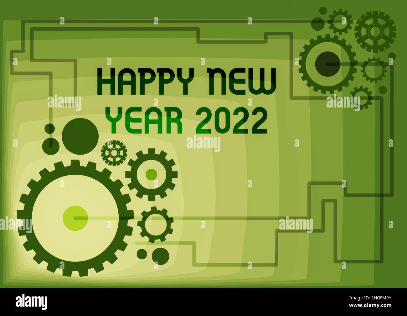 Conceptual display Happy New Year 2022, Business concept celebration of ...