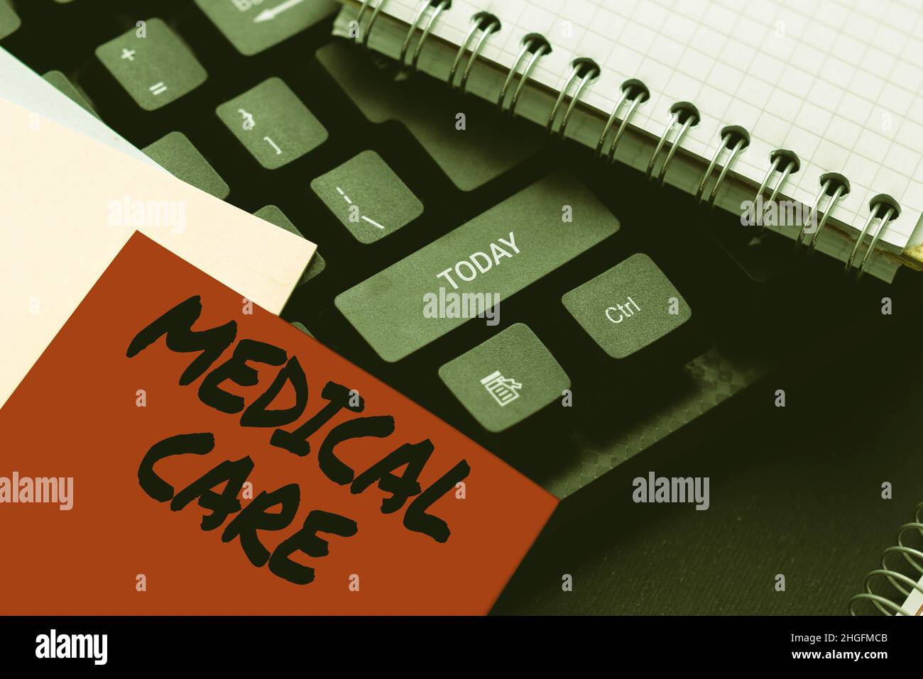 Text caption presenting Medical Care, Business showcase the ... Text caption presenting Medical Care, Business showcase the ...