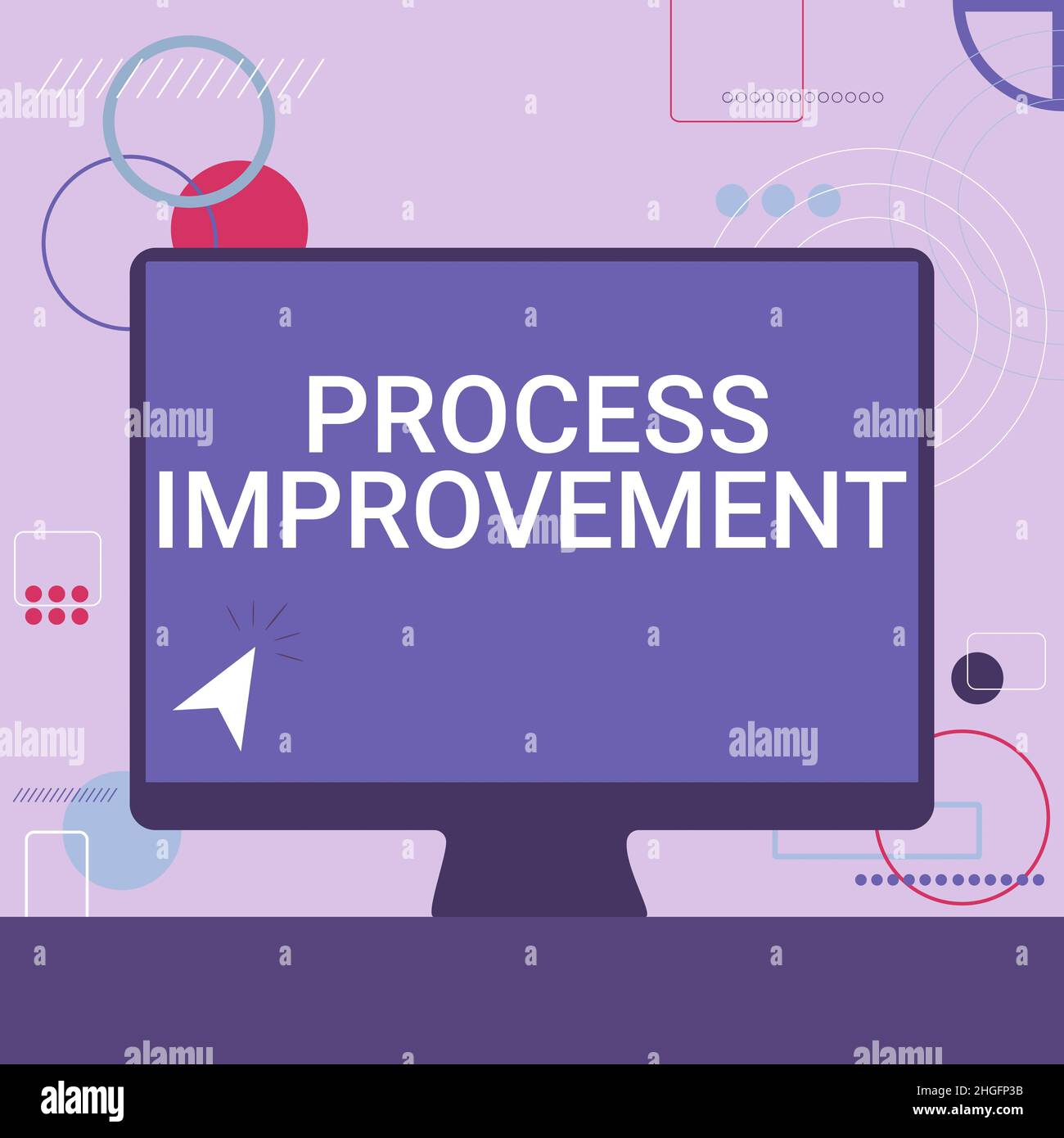 Hand writing sign Process Improvement, Business idea task of ...