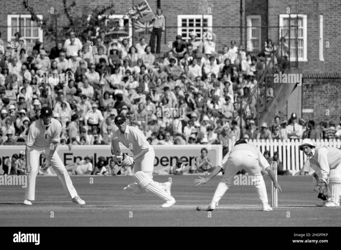 Rick McCosker (Australia) batting,England vs Australia, 5th Test Match ...