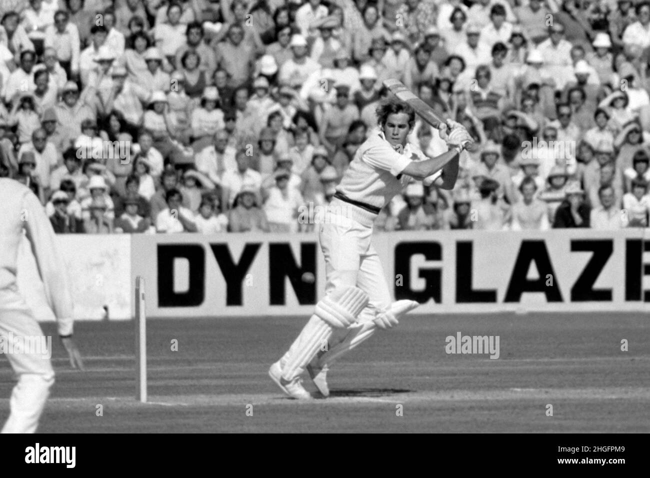 David Hookes (Australia) batting, England vs Australia, 5th Test Match ...