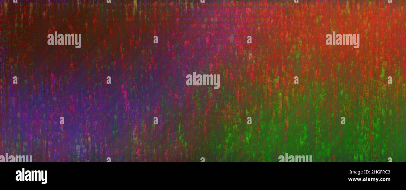 An abstract neon glitch art texture background image Stock Photo - Alamy