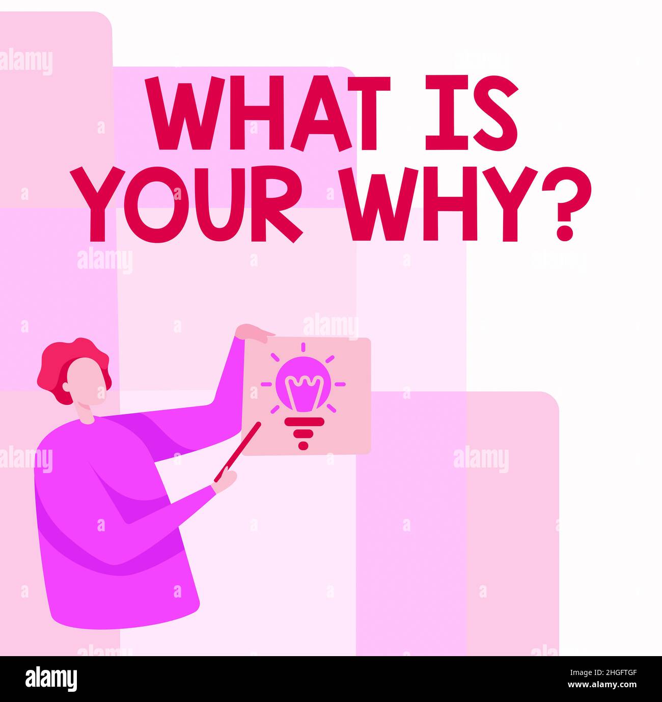 Writing displaying text What Is Your Why Question, Conceptual photo ...