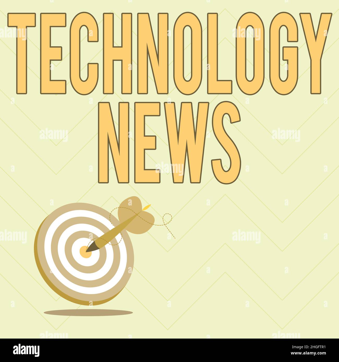 Text caption presenting Technology News, Business concept newly ...