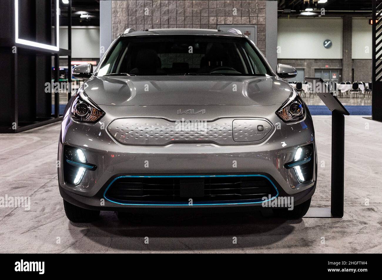 Washington, United States. 20th Jan, 2022. The 2022 Kia Niro EV EX ...
