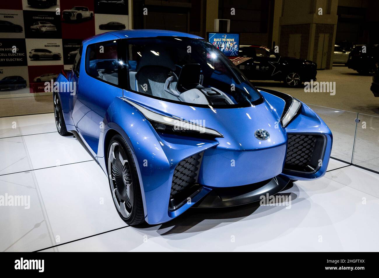 Washington, United States. 20th Jan, 2022. The Toyota Rhombus concept ...
