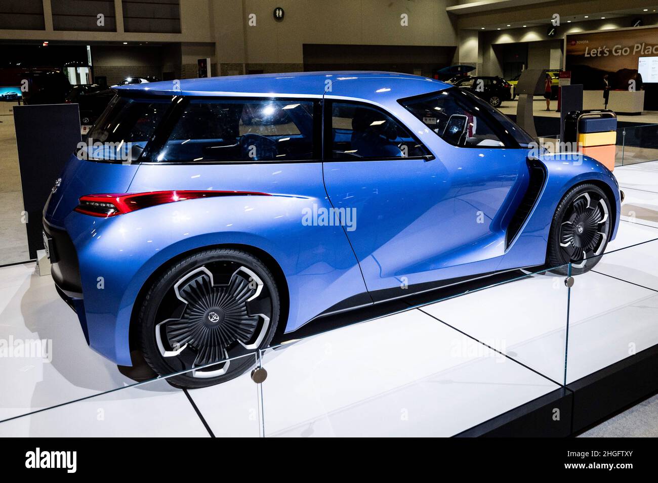 Washington, United States. 20th Jan, 2022. The Toyota Rhombus concept ...