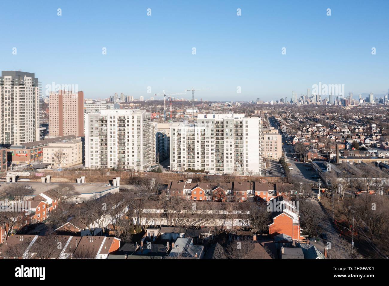 Downtown Toronto condos and buildings Stock Photo - Alamy
