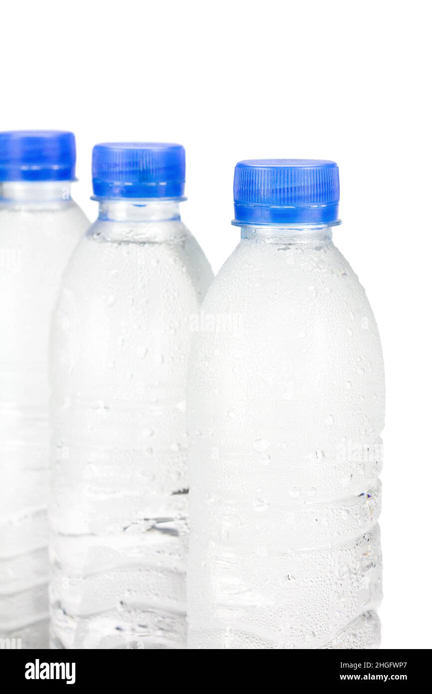 Cold drinking water ,isolated on white background Stock Photo - Alamy