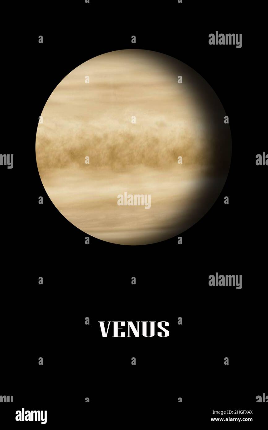 Planet venus solar system hi-res stock photography and images - Alamy