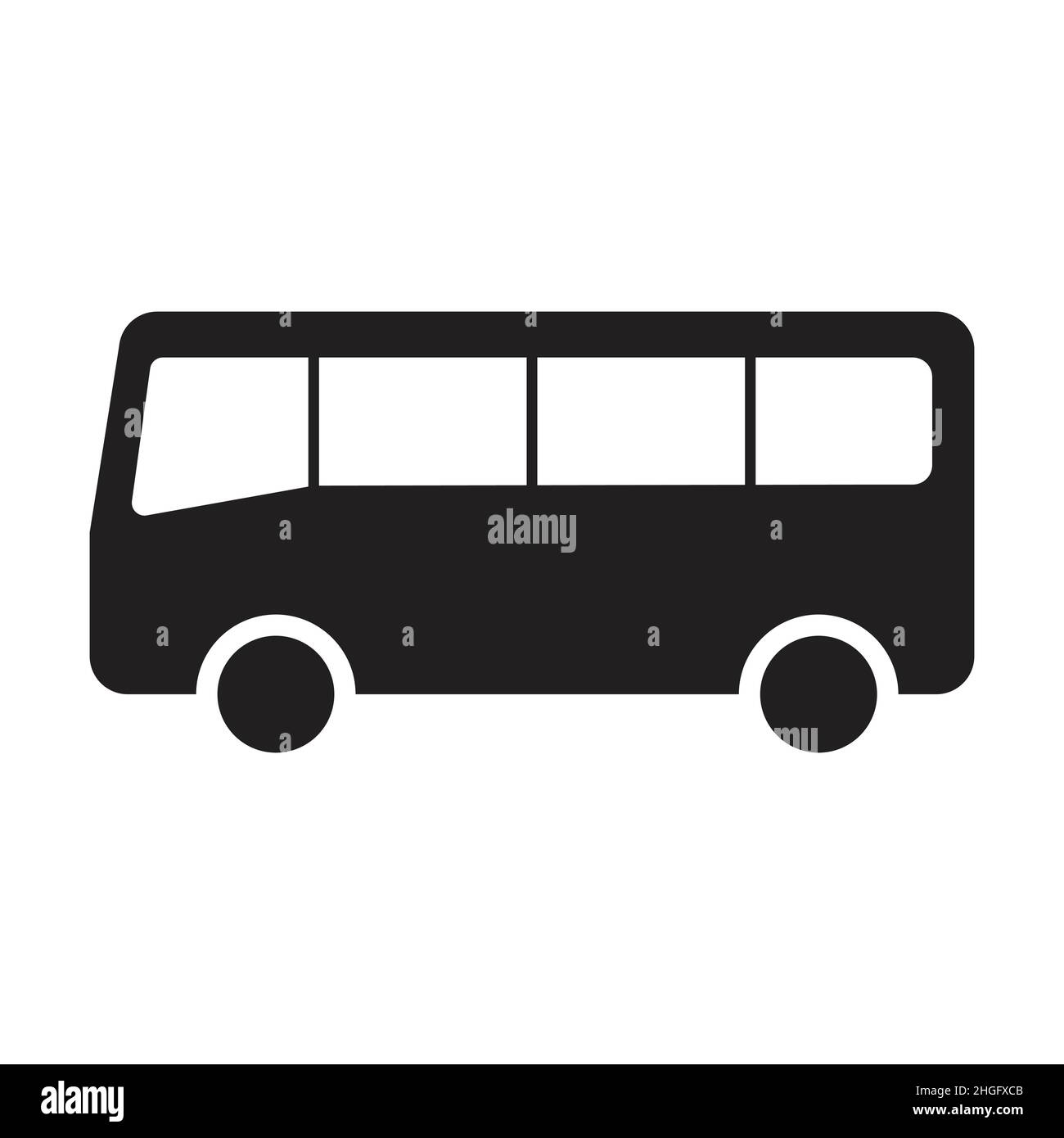 Bus icon vector for graphic design, logo, website, social media, mobile ...