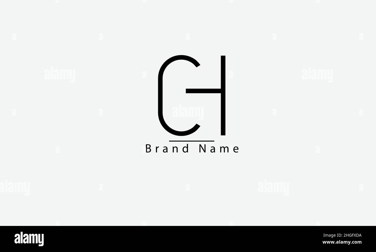 Ch font Stock Vector Images - Alamy