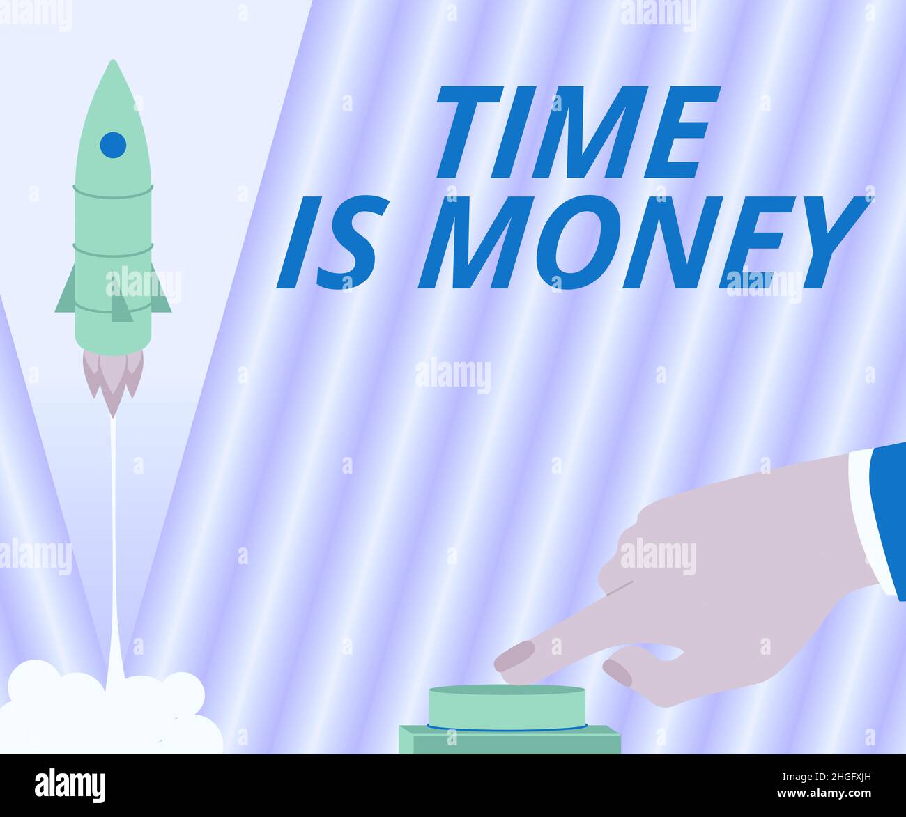 Writing displaying text Time Is Money, Business idea to do things as ...