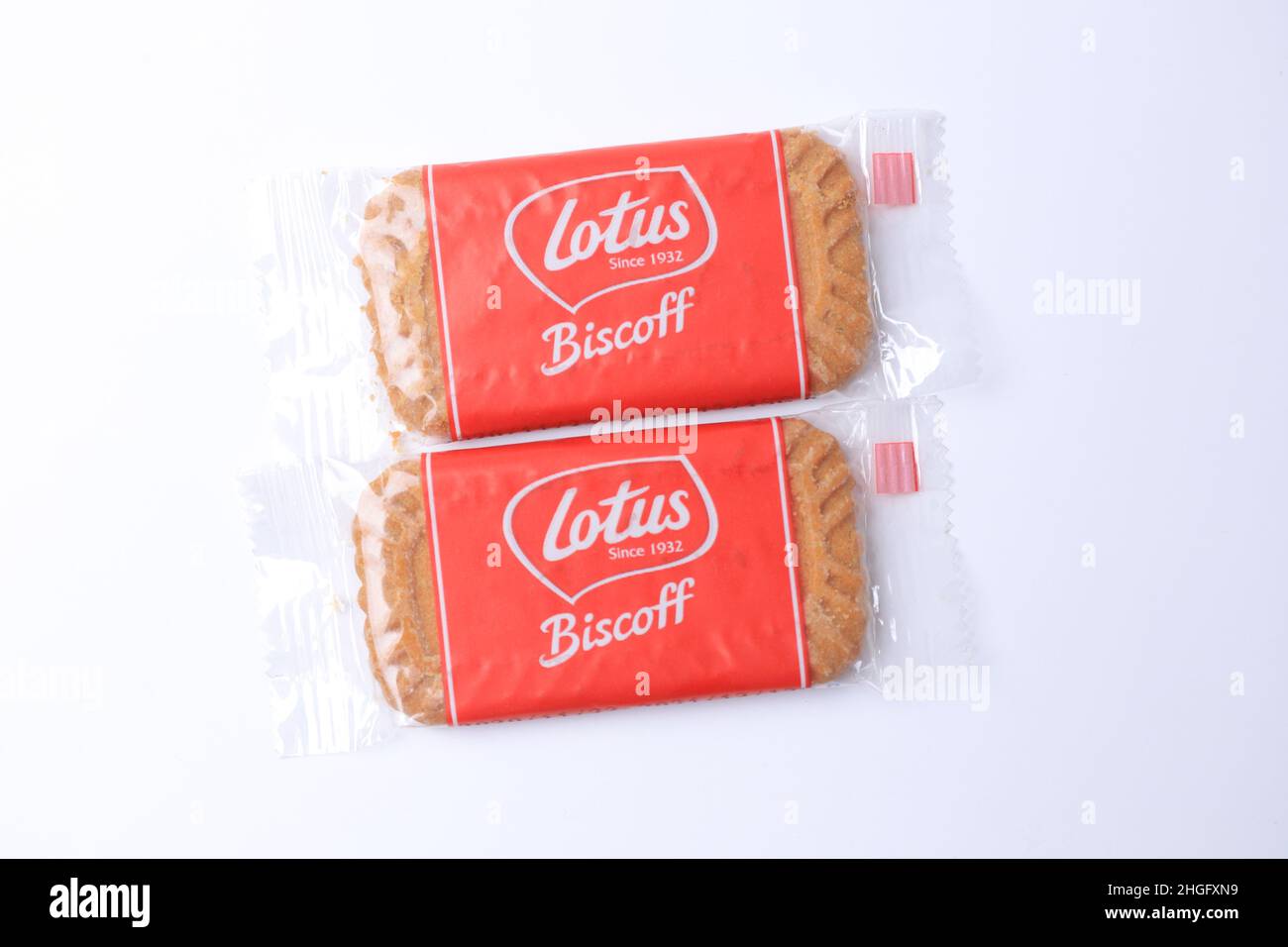 SIDOARJO - EAST JAVA, January 16, 2022: Lotus Biscoff is a caramelized ...