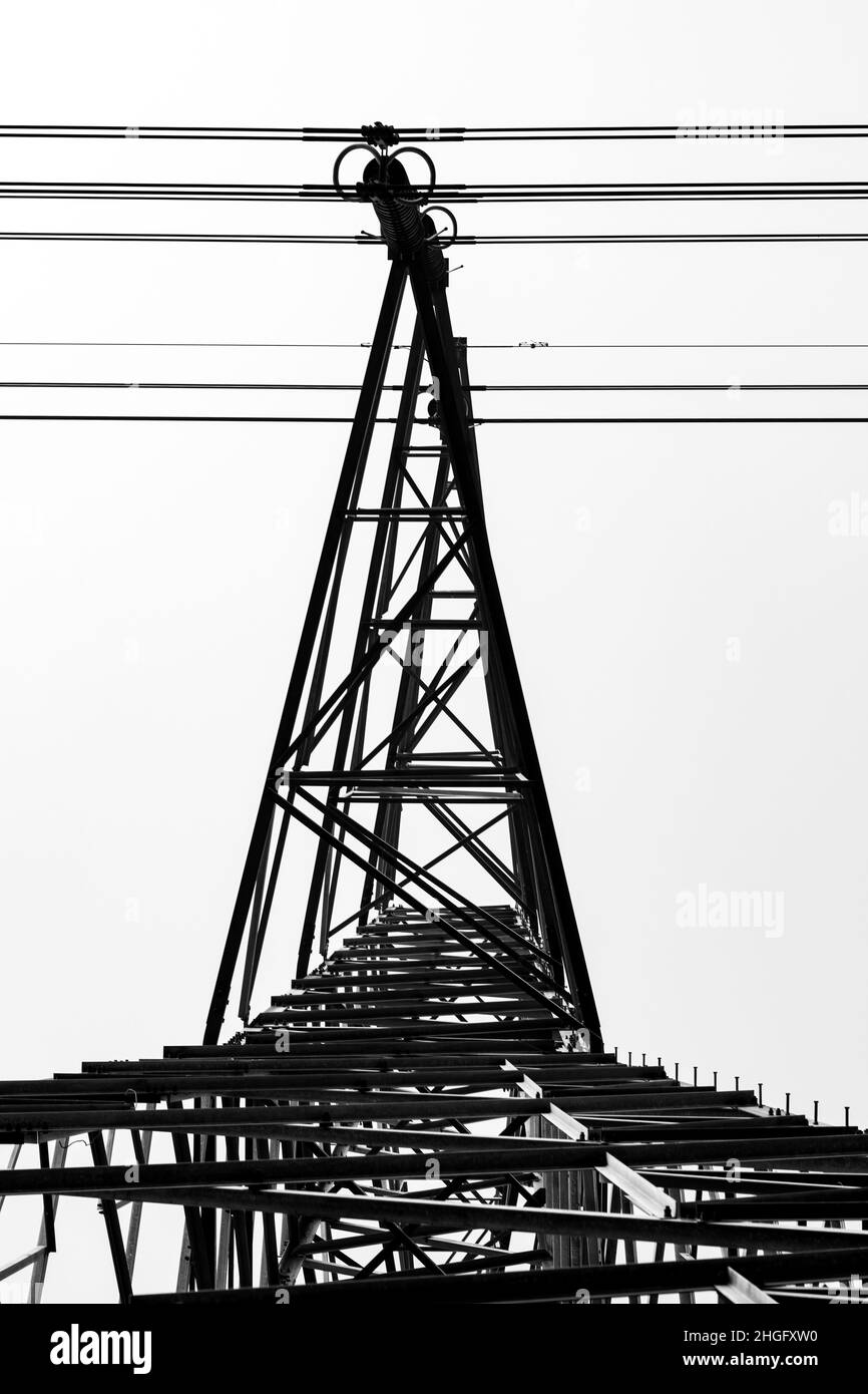 Electrical transmission tower hi-res stock photography and images - Alamy