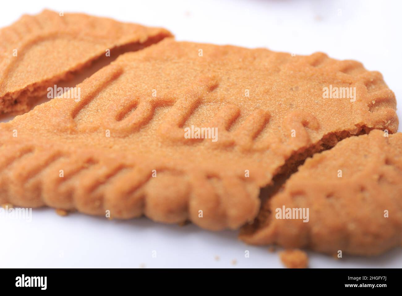 SIDOARJO - EAST JAVA, January 16, 2022: Lotus Biscoff is a caramelized ...
