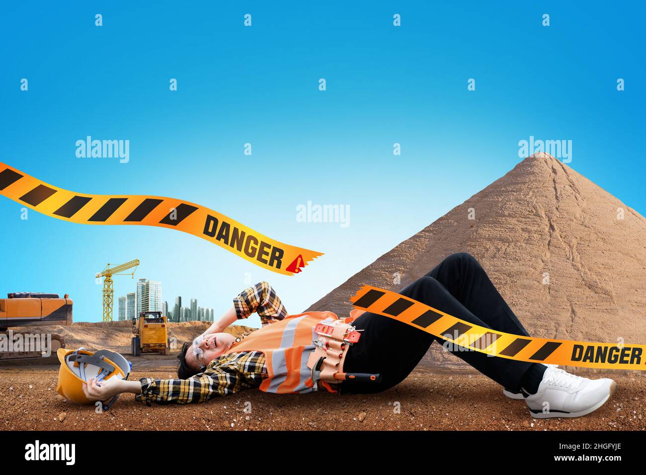 Construction safety poster hi-res stock photography and images - Alamy