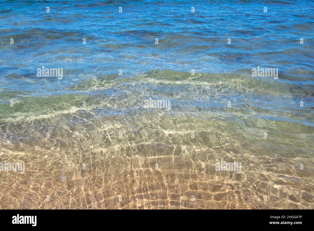 Calm sea water surface texture with splashes and waves. Abstract nature ...