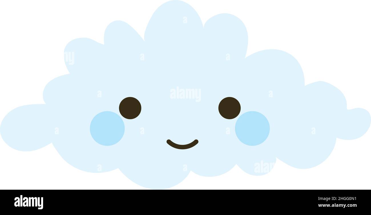 cute cloud cartoon Stock Vector Image & Art - Alamy