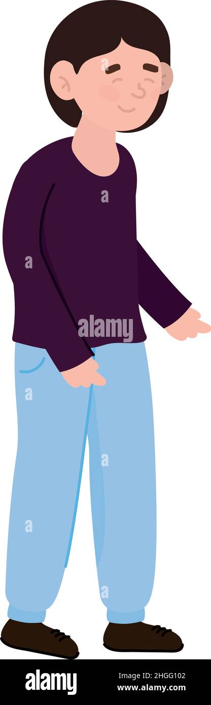 smiling man cartoon Stock Vector Image & Art - Alamy