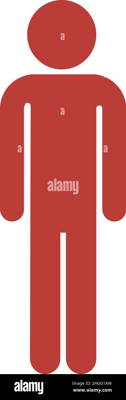 red male pictogram Stock Vector Image & Art - Alamy