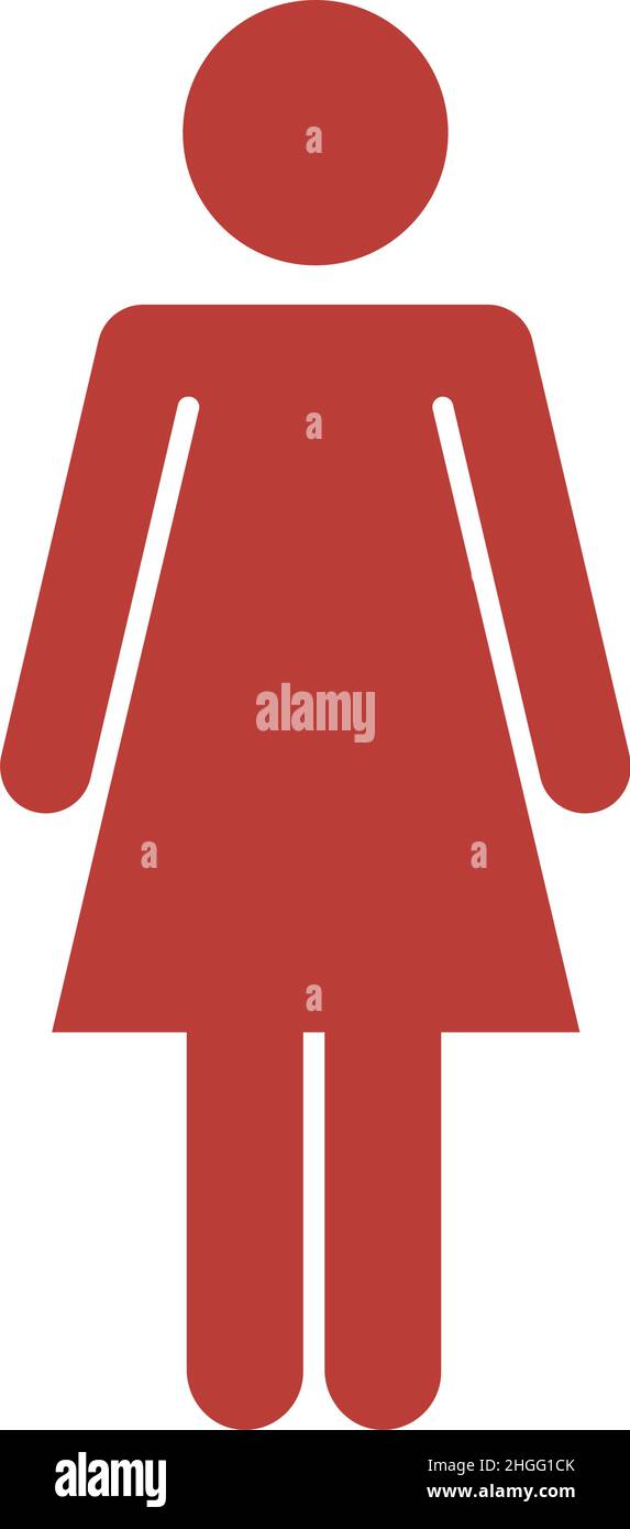 red female pictogram Stock Vector Image & Art - Alamy