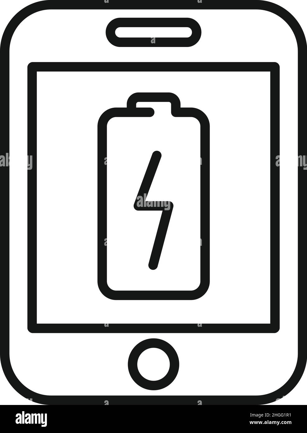 Iphone broken screen Stock Vector Images - Alamy