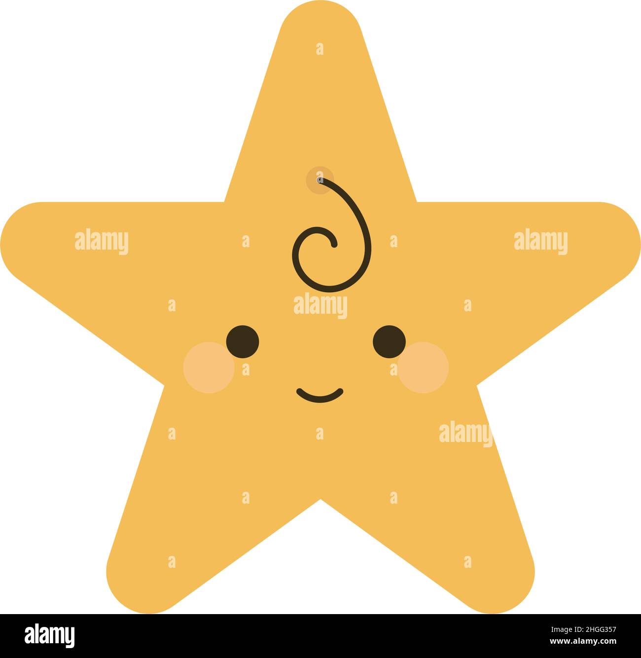 cute star cartoon Stock Vector Image & Art - Alamy