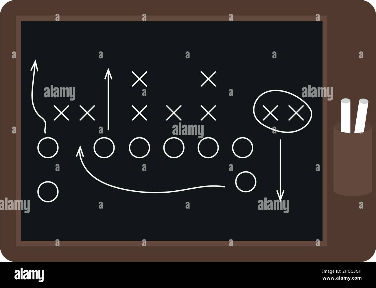 american football strategy Stock Vector Image & Art - Alamy