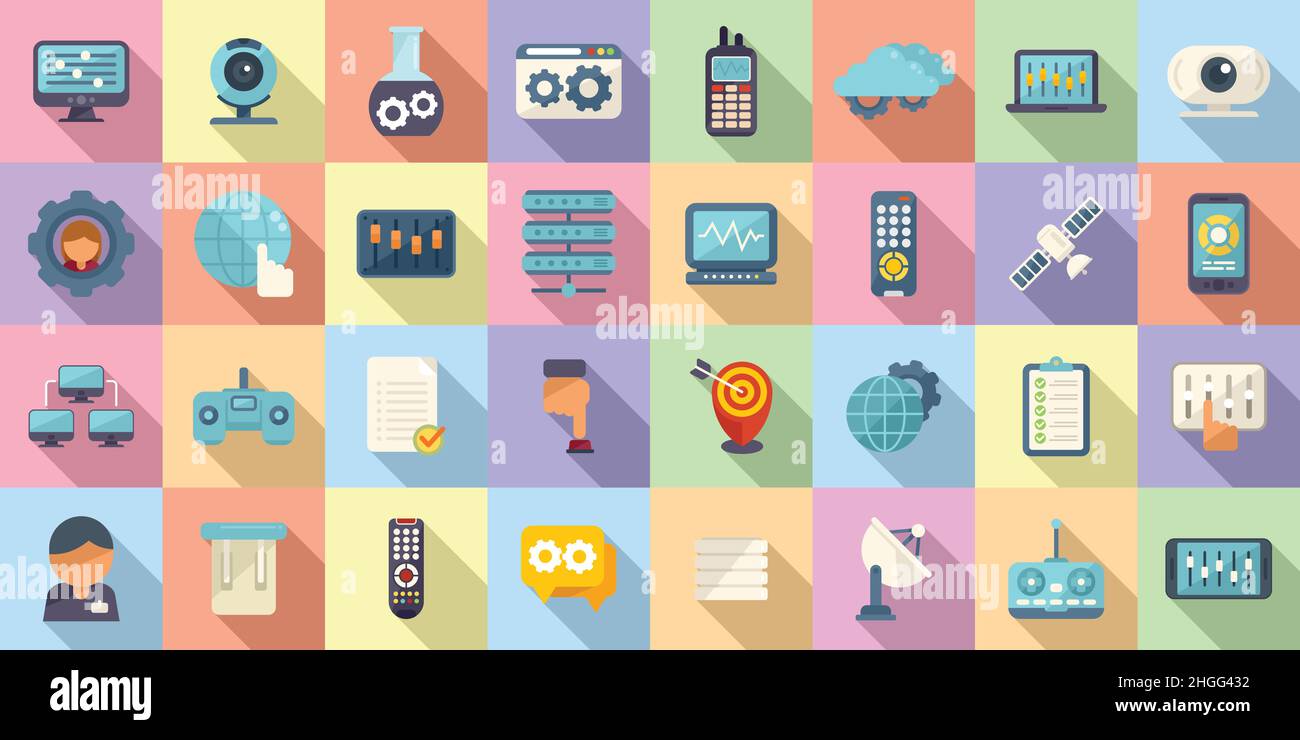 Network operation center Stock Vector Images - Alamy