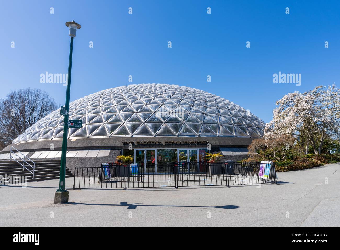Queen Elizabeth Park Bloedel Conservatory in springtime Stock Photo - Alamy
