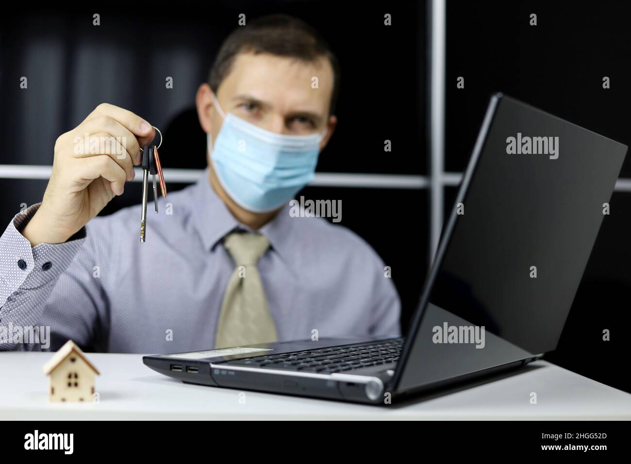 Real mask hi-res stock photography and images - Alamy