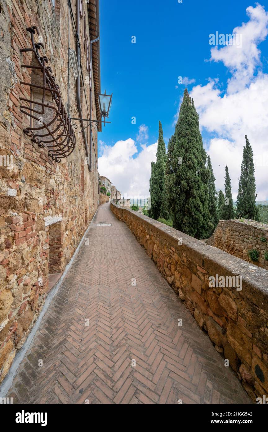 Pienza (Italy) - The wonderful medieval town of Tuscany region during ...