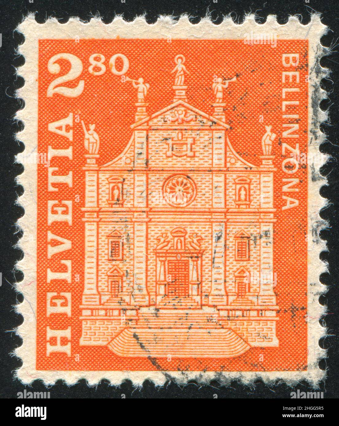 SWITZERLAND - CIRCA 1963: stamp printed by Switzerland, shows Sts ... SWITZERLAND - CIRCA 1963: stamp printed by Switzerland, shows Sts ...
