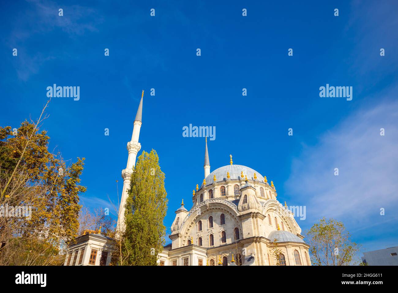 Nusretiye Mosque. Nusretiye Mosque in Tophane Istanbul Turkey Stock ...
