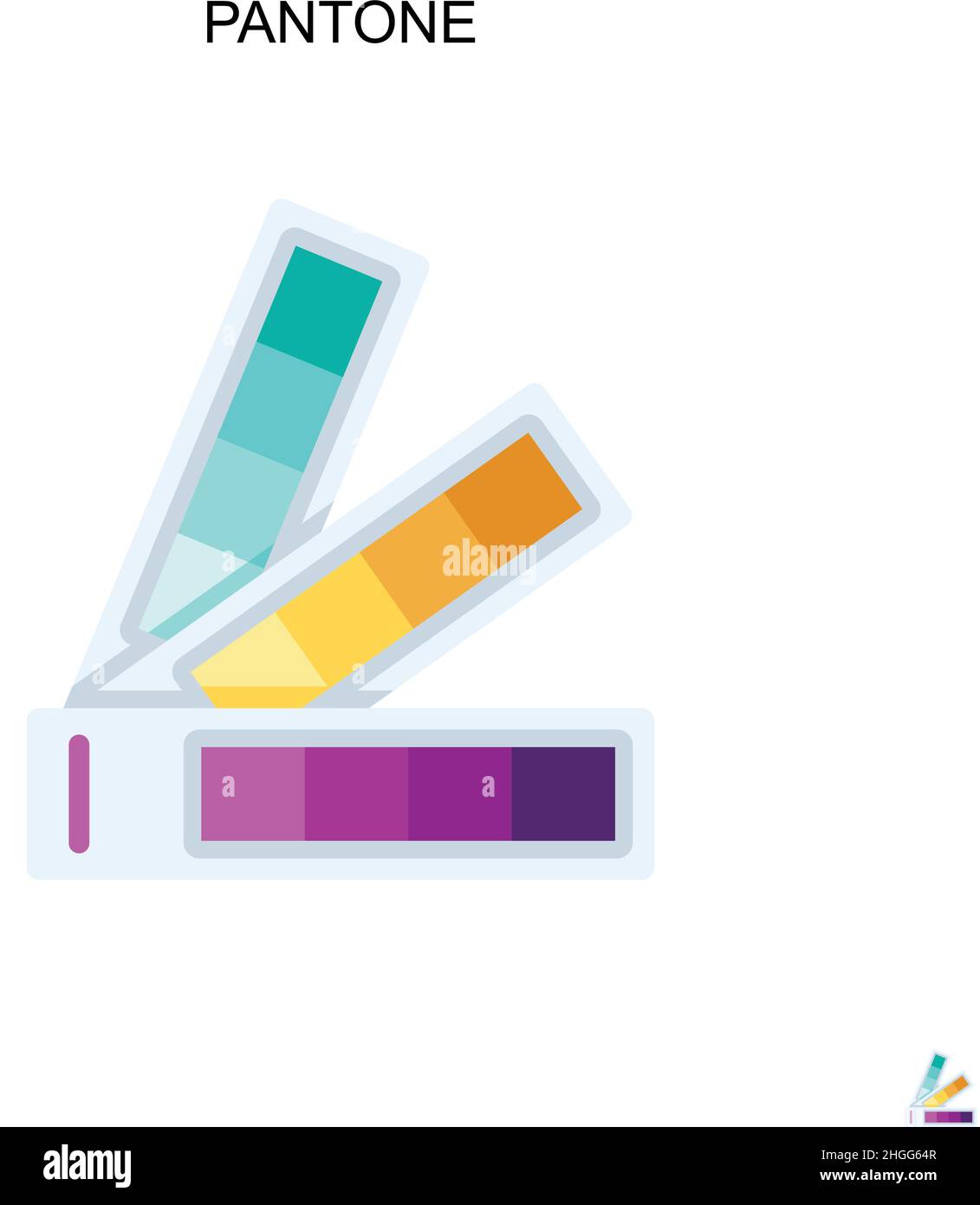 Pantone colour of the year Cut Out Stock Images & Pictures - Alamy