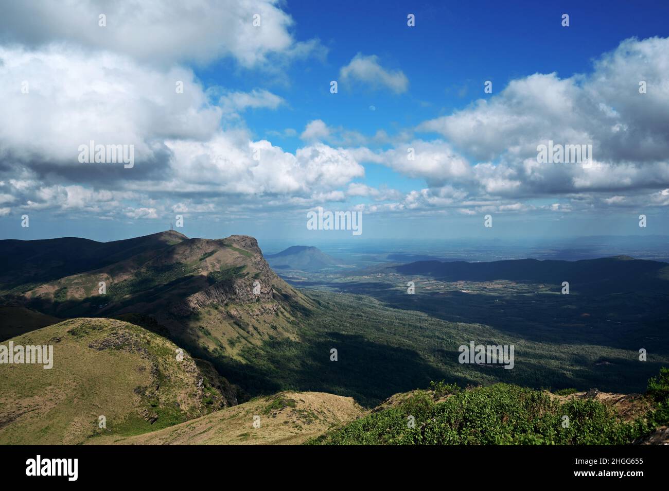 Trekking point in Karnataka, India Stock Photo - Alamy