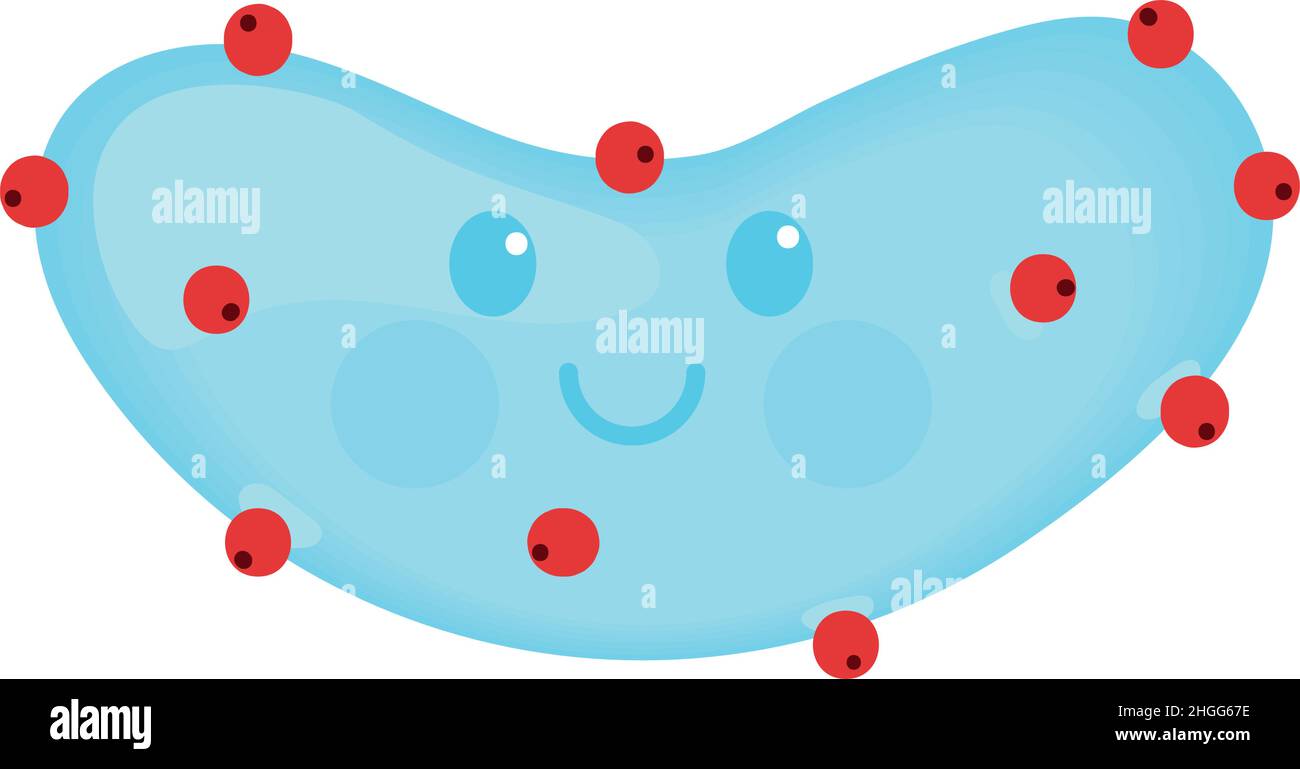 cute bacteria creature Stock Vector Image & Art - Alamy