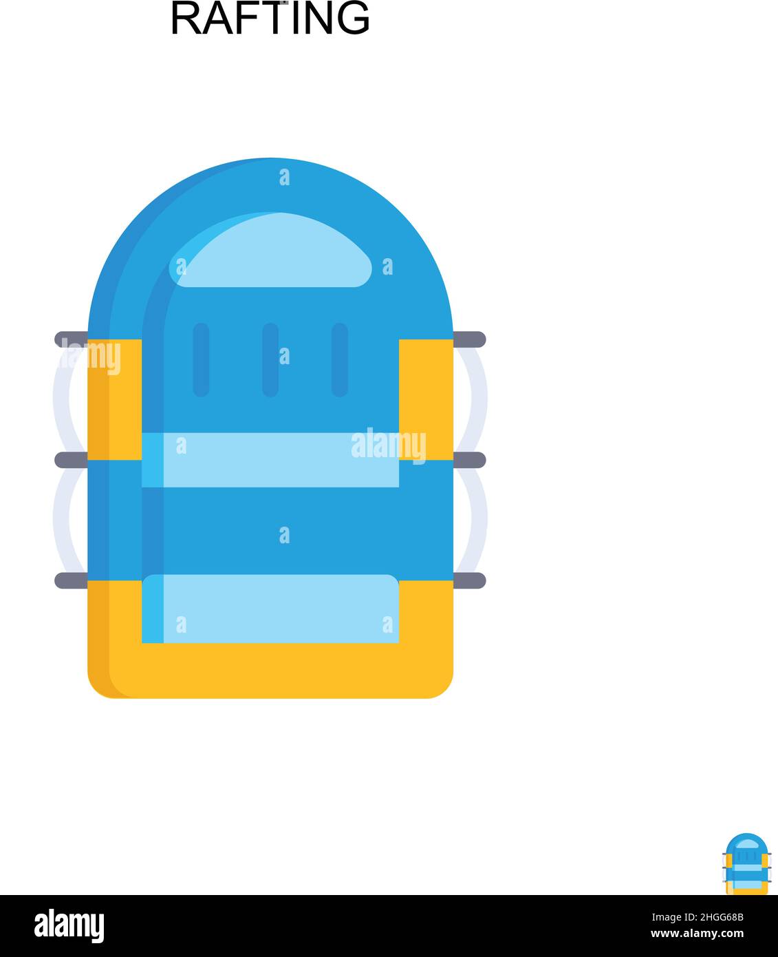 Whitewater river Stock Vector Images - Alamy