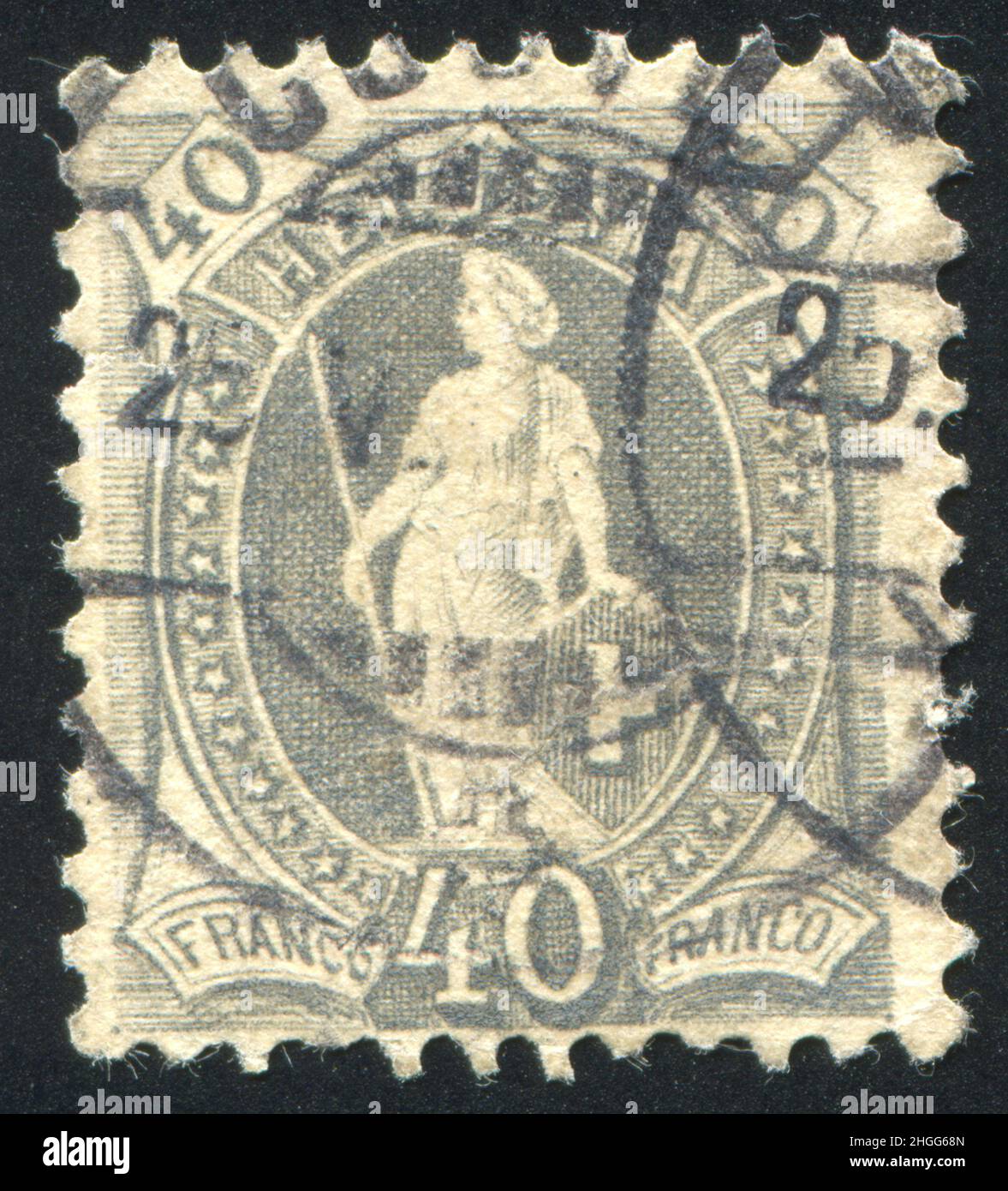 Helvetia shield hi-res stock photography and images - Alamy