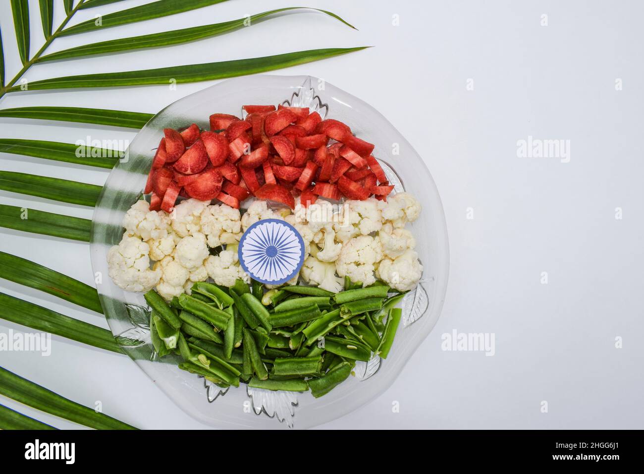 India Republic day concept: Indian National Flag tricolor from ...