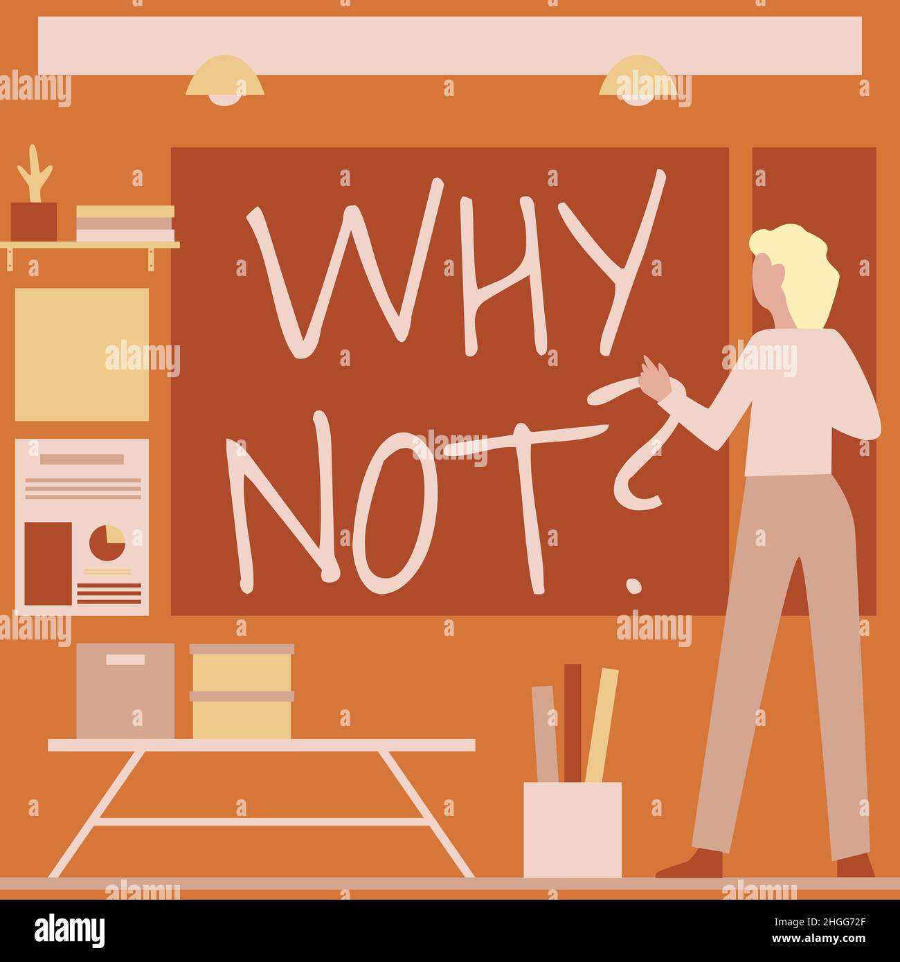 Text caption presenting Why Notquestion, Internet Concept it is used to ...