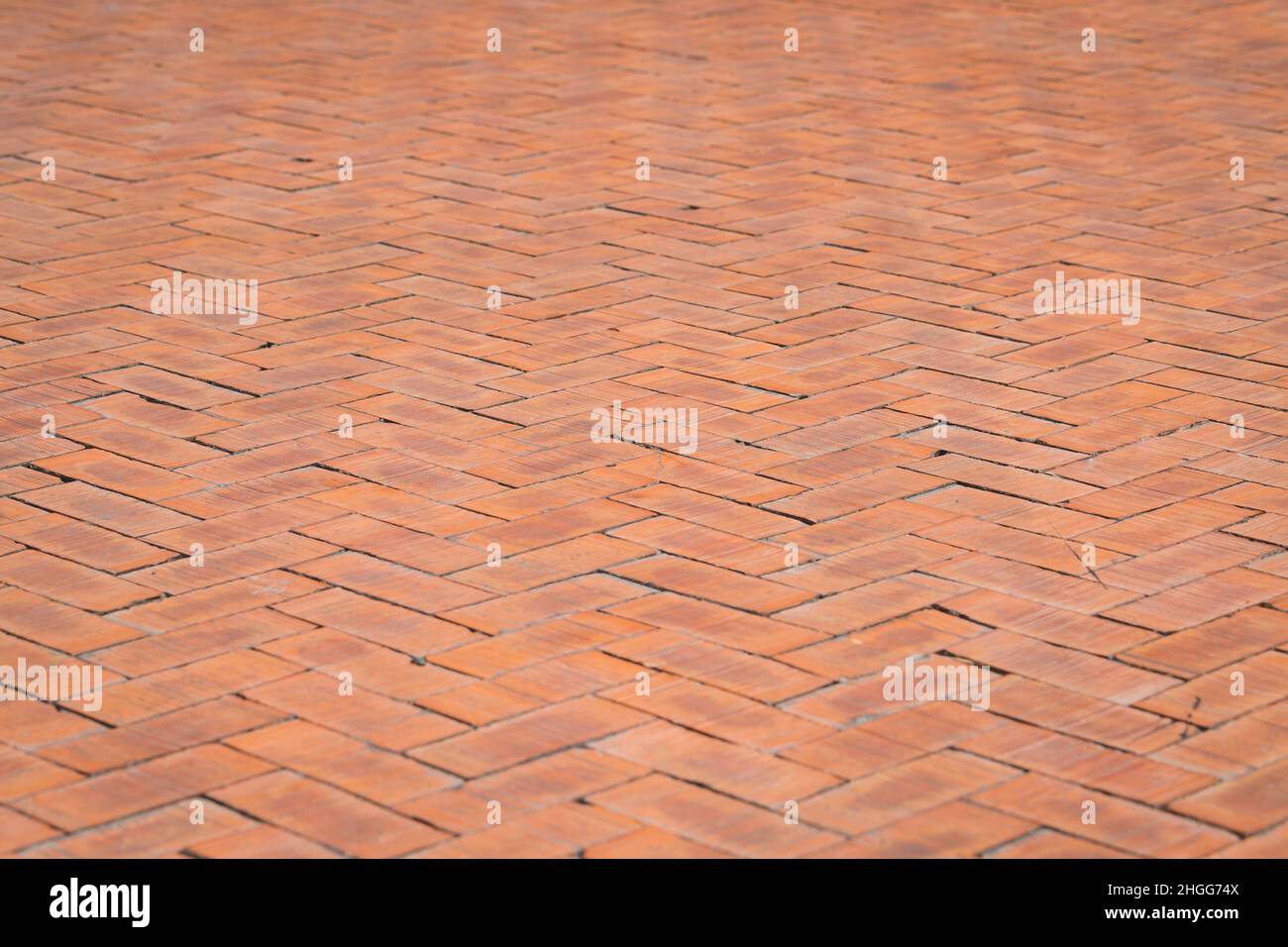 Pattern of Brick footpath background Stock Photo - Alamy