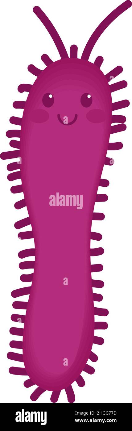 bacteria bacillus cute Stock Vector Image & Art - Alamy