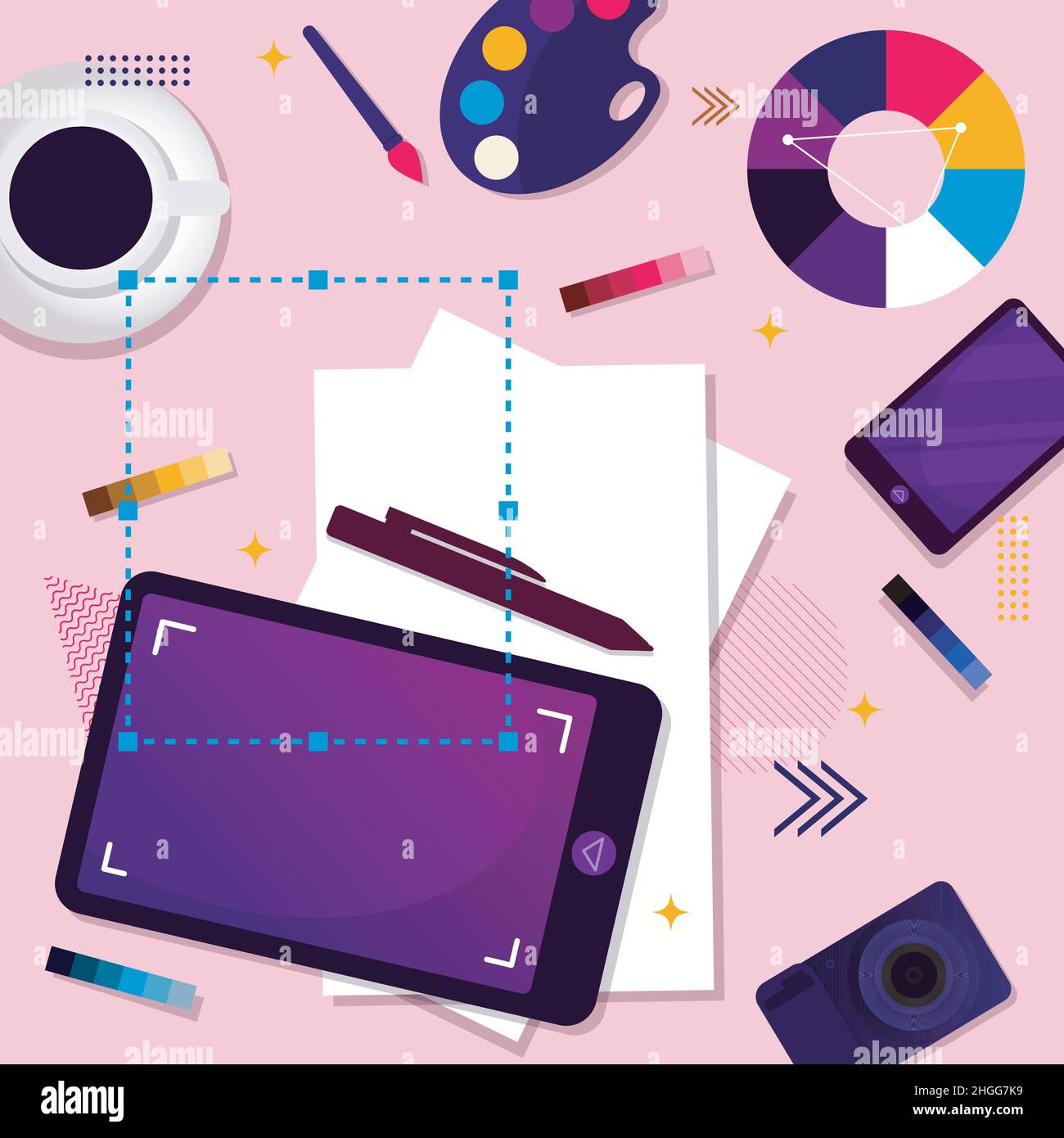 Gadget graphic Stock Vector Images - Alamy