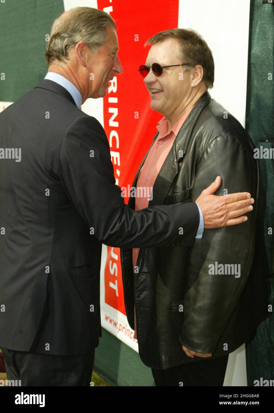 File photo dated 06/07/03 of the Prince of Wales meeting singer Meat ...