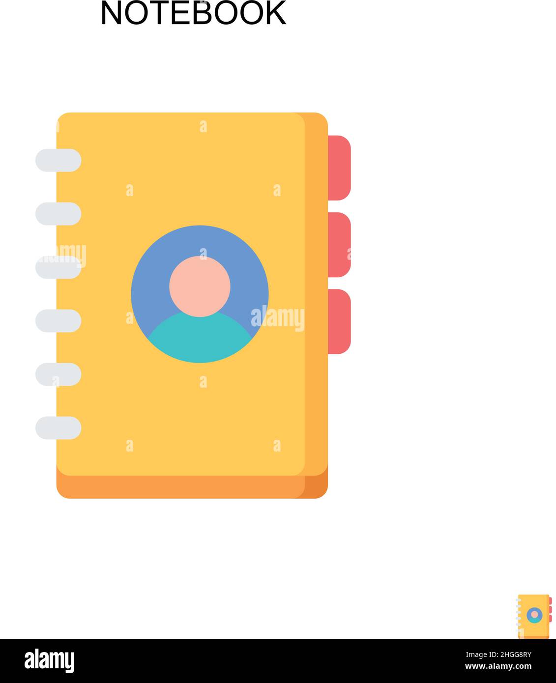 Copybook project Stock Vector Images - Alamy