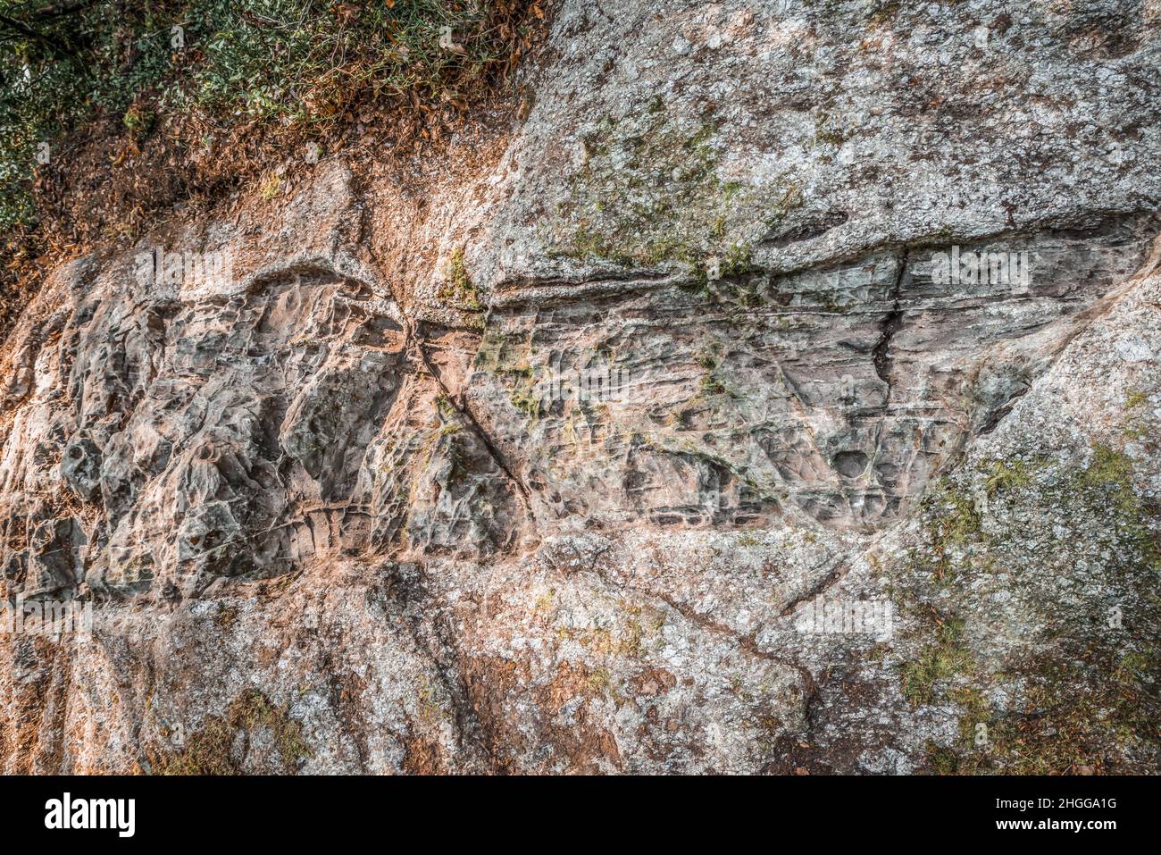 Human stone working from the prehistoric times of the German ancestors ...