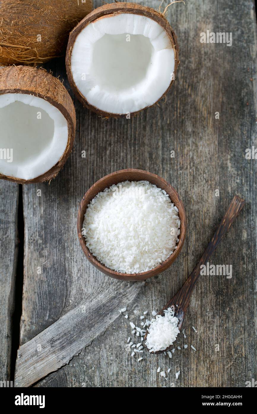 Coconut powder hi-res stock photography and images - Alamy